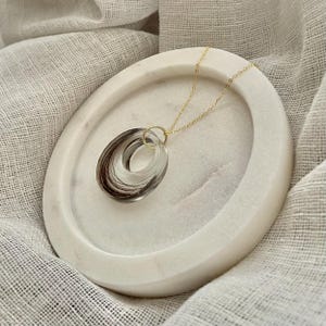 Lock of Hair Keepsake Necklace - Loss of Mum Gift - Personalized ...
