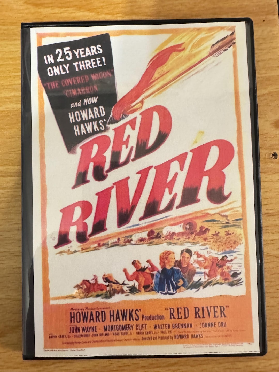 Red River John Wayne Colorized on Dvd! Very Rare! - Etsy