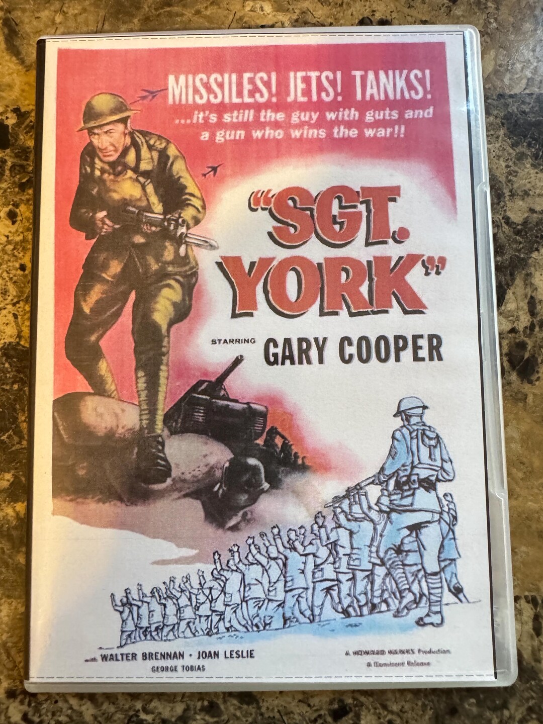 Sgt. York Colorized Gary Cooper on Dvd! Rare Great Picture! - Etsy
