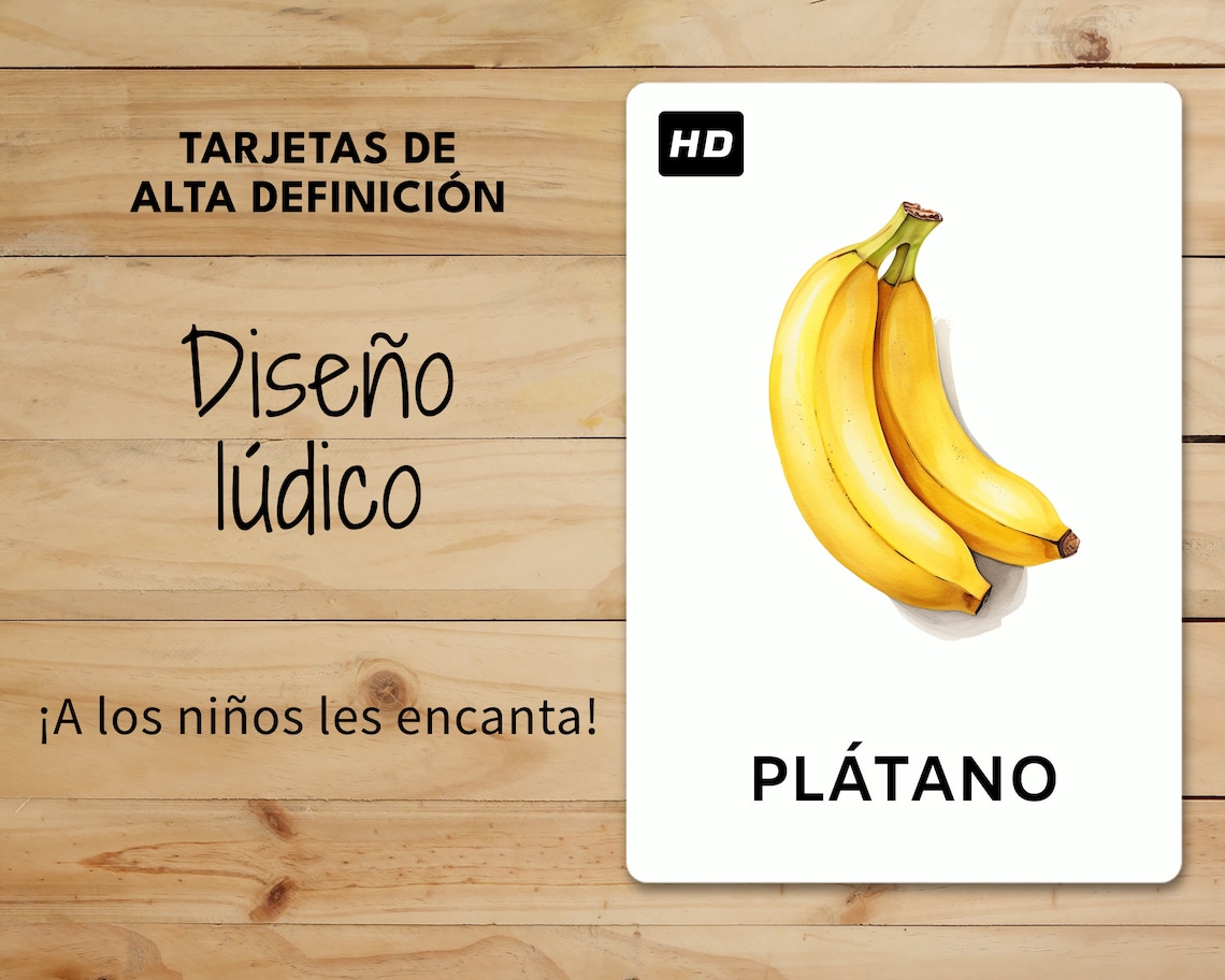 32 Montessori Tarjetas • Frutas Y Verduras • Inglés • Printable ...