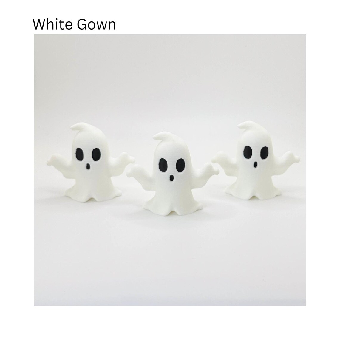 Halloween Ghost Decorations Cute Spooky Figurines Cartoon Ghost ...