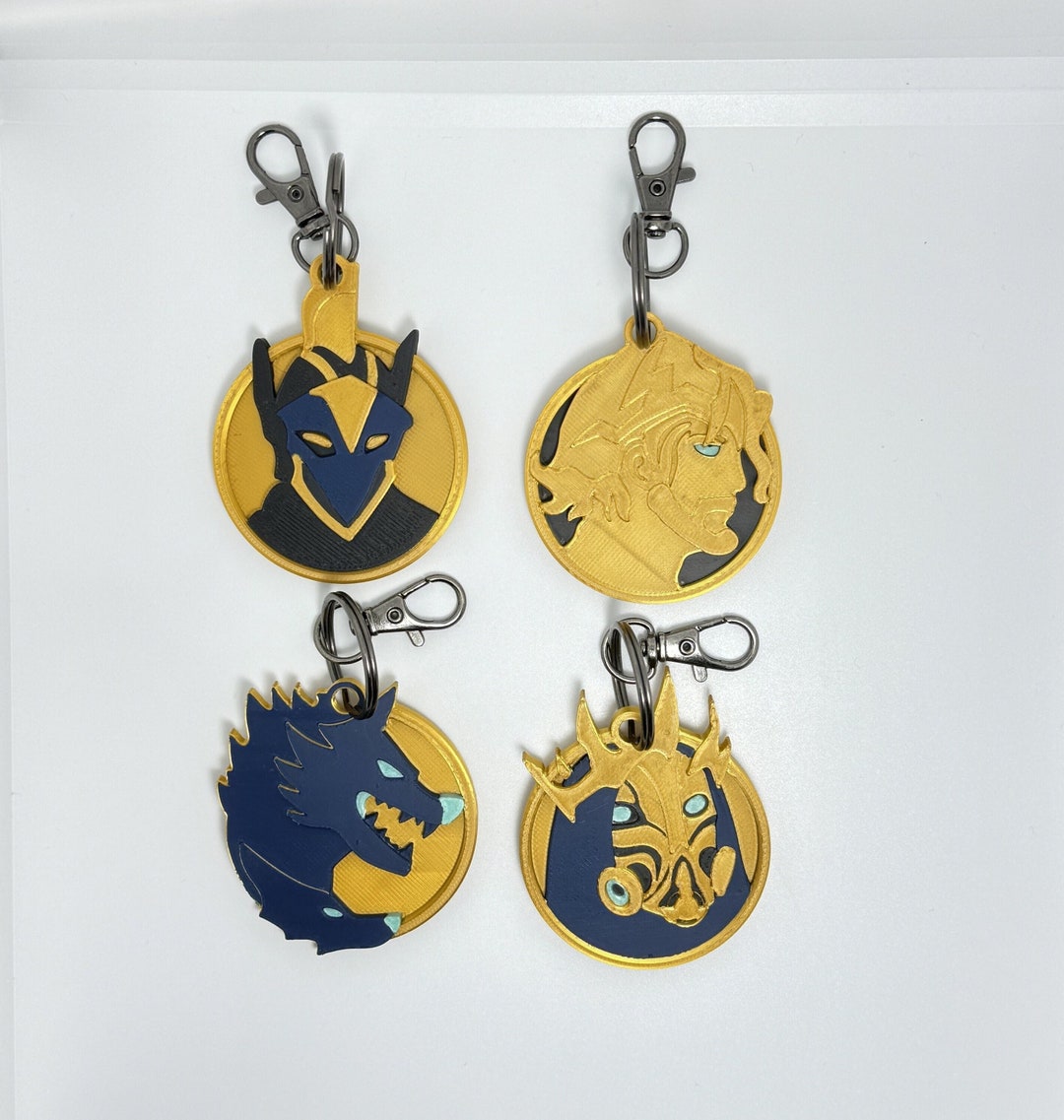 3D Printed Medallions Fort Inspired, Chapter 5 Season 2, Aspect of Gods ...