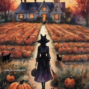CAT WITCH ~ the Ultimate Cat Lady ~ HD Altar Print (download Only ...