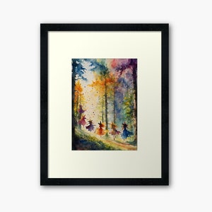 FLYING LESSON ~ HD Witch Altar Print (download Only) ~ Witchy ...