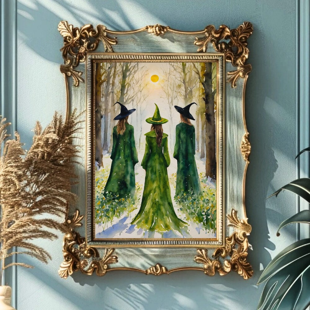 The March Witches - Between Seasons Green Coven Witchcraft Winter ...