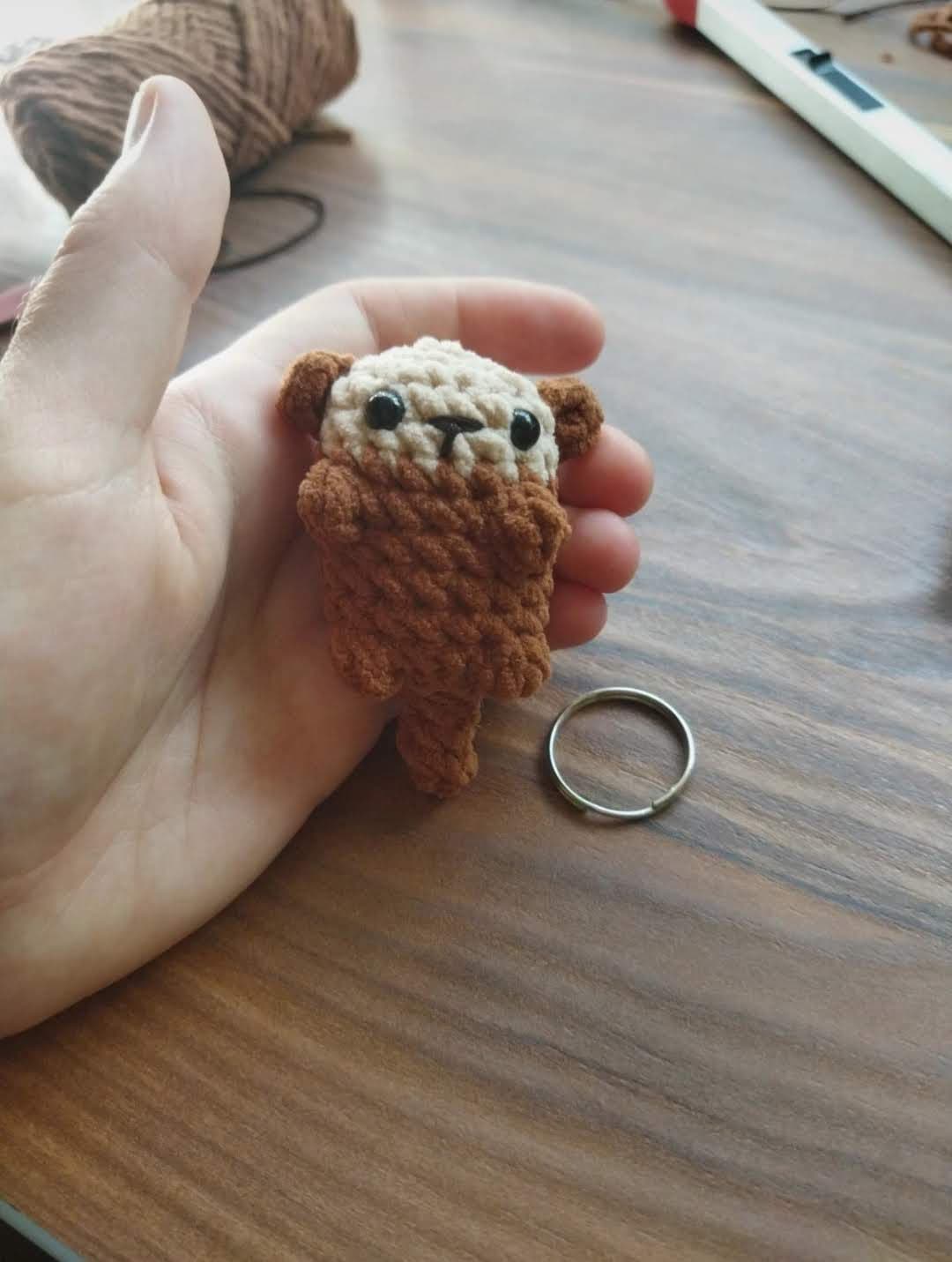 Crochet Mini Otter, Mini Otter Keychain - Etsy