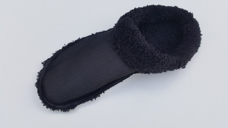 Insoles for Crocs Clogs Replacement White Black Fur Insert Lining Shoe ...