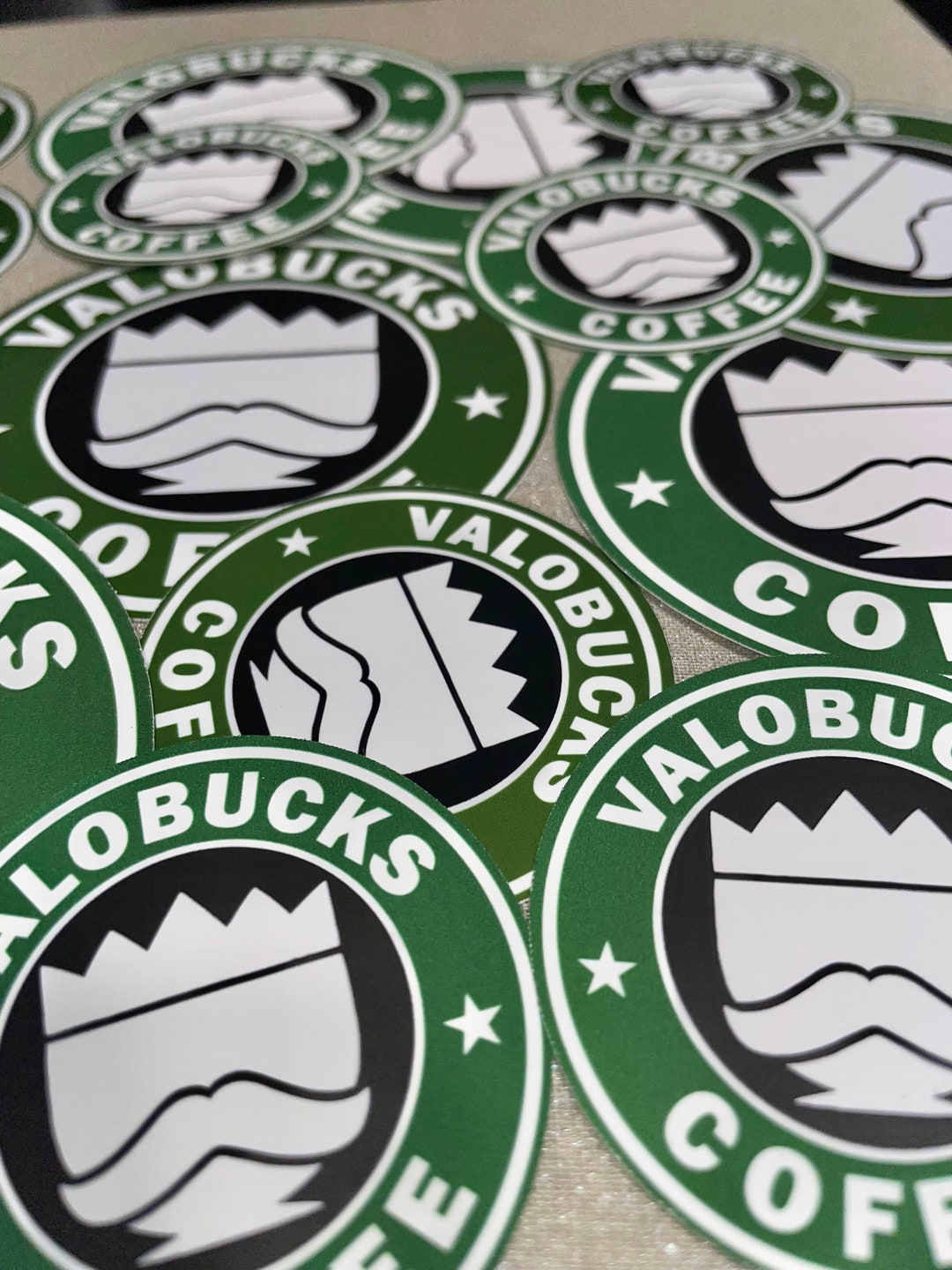 Valorant Valobucks Coffee Sticker | Weatherproof Die Cut | Glossy or ...