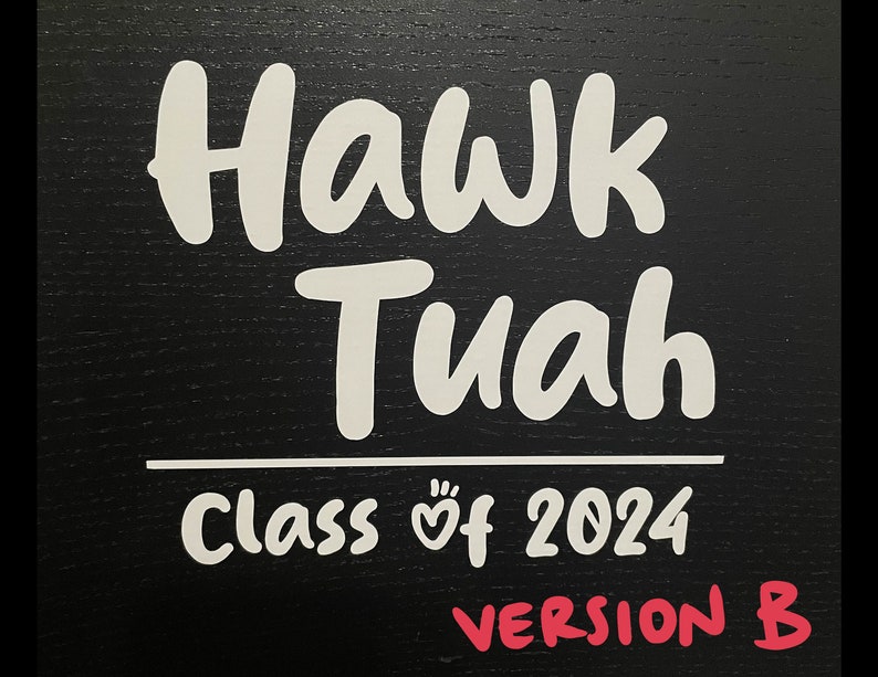 Hawk Tuah Meme Decal Ready to Apply Vinyl Decal Outdoor or Indoor Use ...