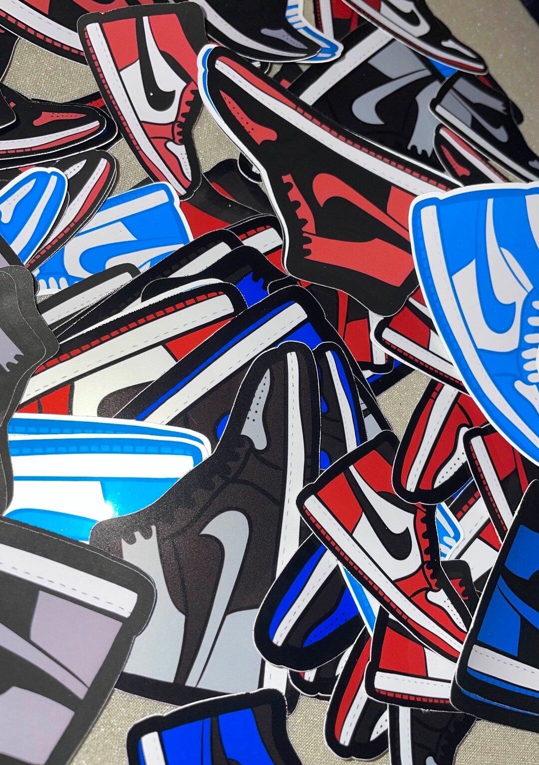 Sneakerhead Hypebeast Sticker Pack of 6 | Approx 3 Inch | Weatherproof ...
