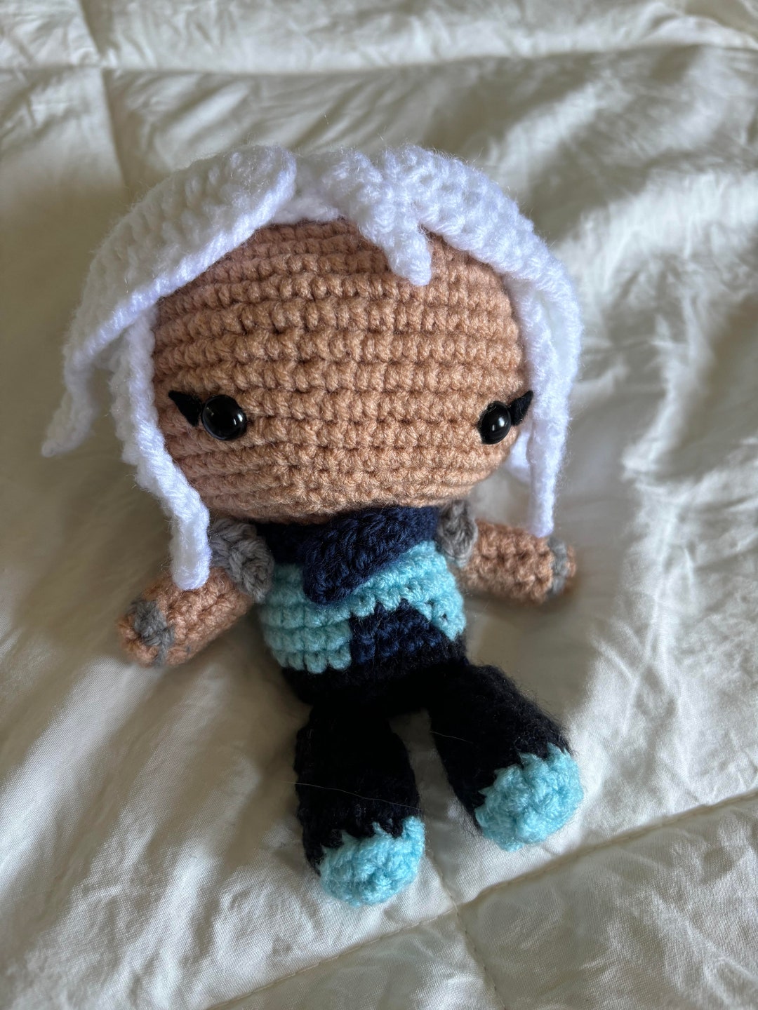 Valorant Jett Inspired Crochet Doll, Valorant Gift, Jett, Valorant ...