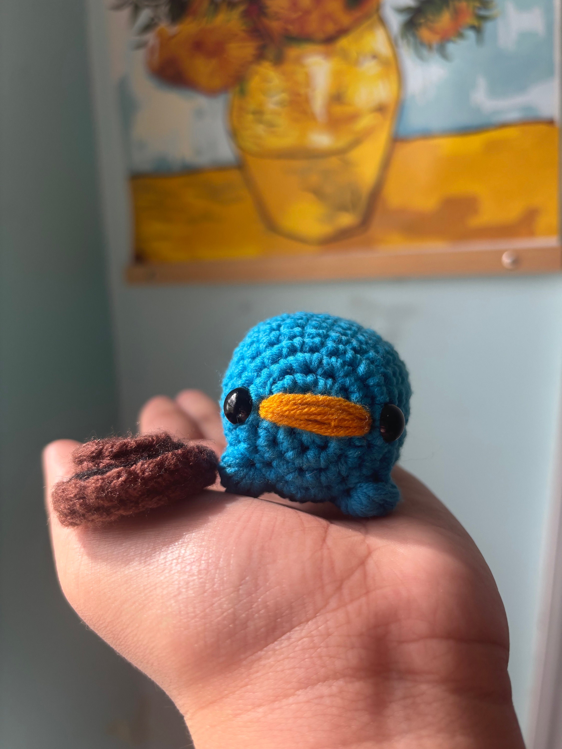 Perry the Platypus Crochet, Phineas and Ferb Inspired Crochet, Platypus ...