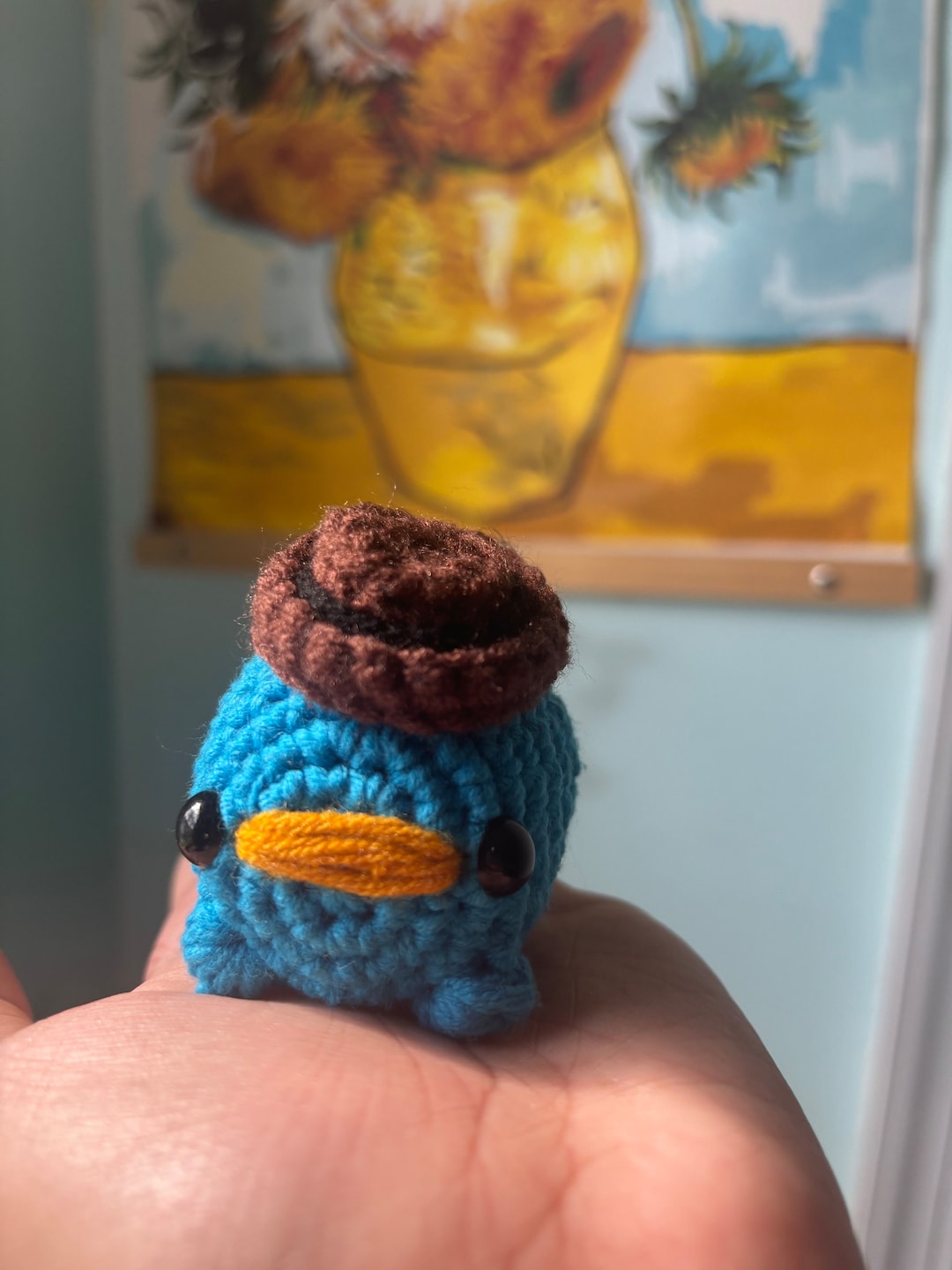 Perry the Platypus Crochet, Phineas and Ferb Inspired Crochet, Platypus ...