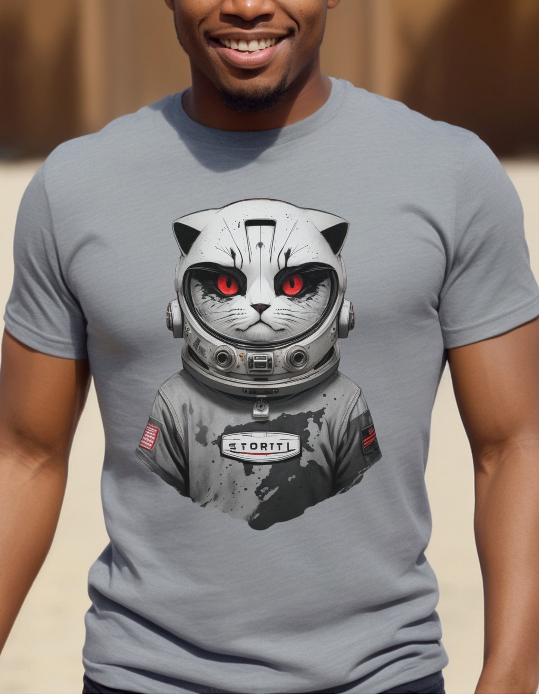 Astronaut Cat T-shirt, Galactic Cat Shirt,cosmic Feline Tee, Cat Lover ...