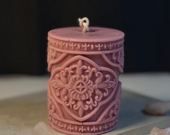 Custom Color & Scent RAPUNZEL Shaped Candle wedding Gown Natural Soy ...