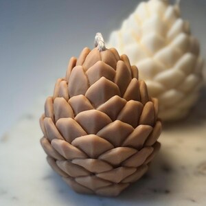 Pine Cone Candle| Custom Color & Scent| Shaped Candle| Fall Candle ...
