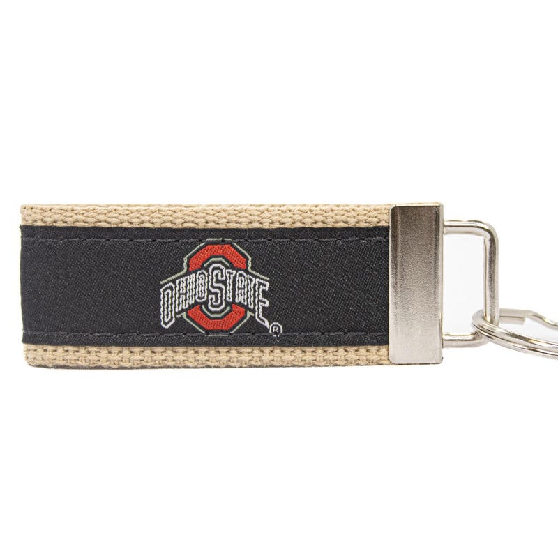 Woven Logo Keychain - Etsy