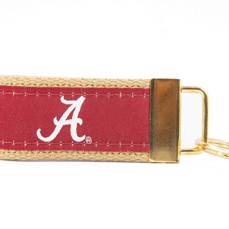 Fabric Logo Keychain - Etsy