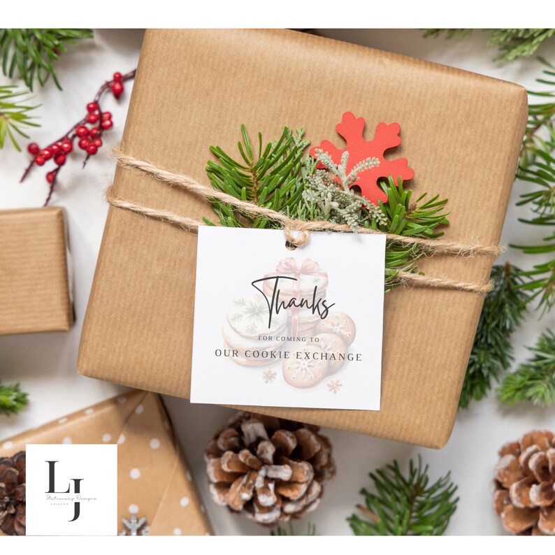 Christmas Cookie Party Kit | Printable Template | Cookie Exchange ...