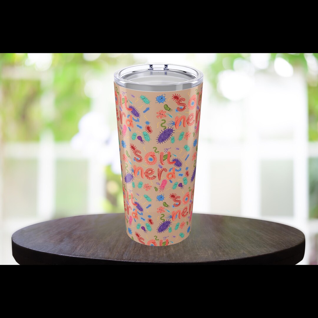 Soil Nerd Tumbler 20oz, Gift for Microbiologist, Composting Soil Lover ...