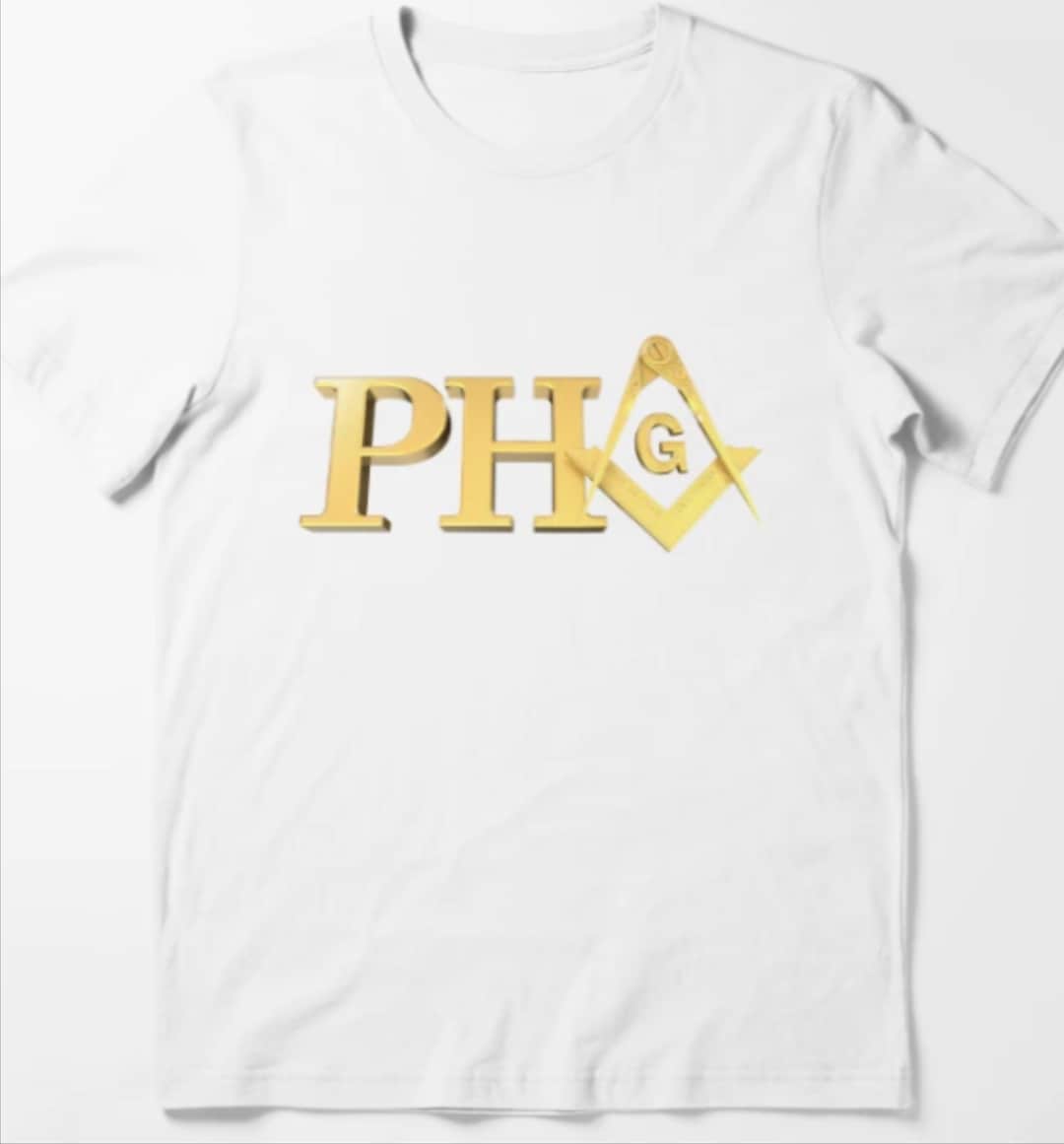 PHA White T-shirt W/ Emblem - Etsy