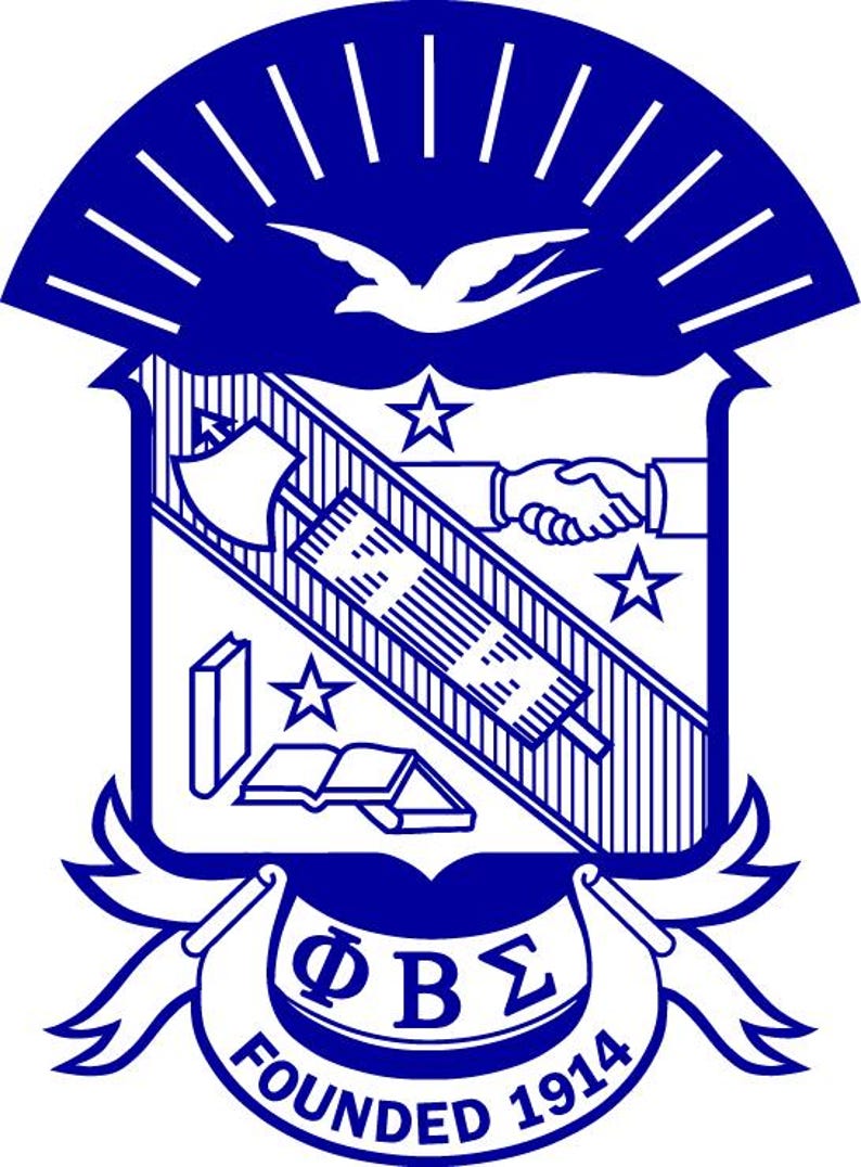 Phi Beta Sigma on White T-shirt - Etsy