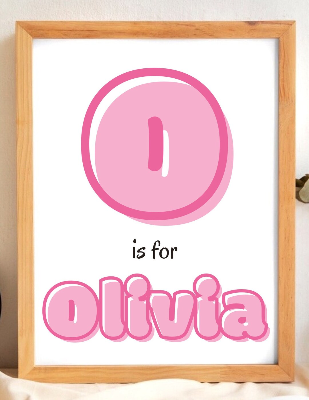 Custom Initial Print Name Printable Personalized Name Print - Etsy