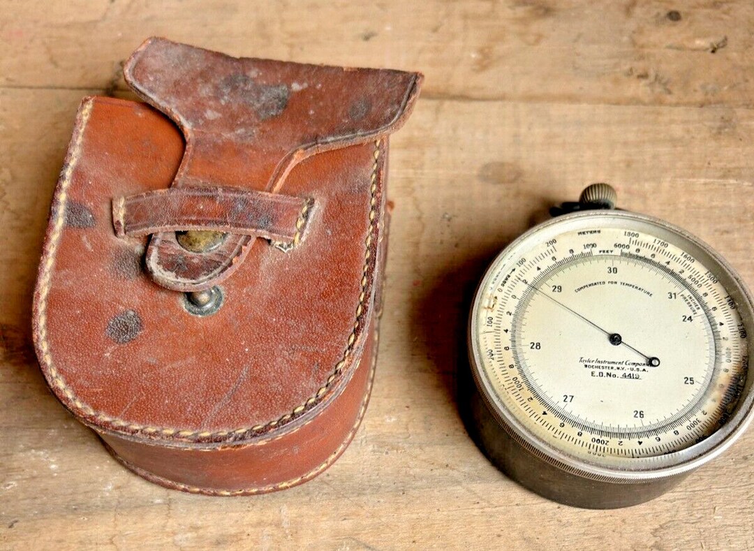 Antique Altitude BAROMETER - Taylor Instrumental Companies No. 4419 ...