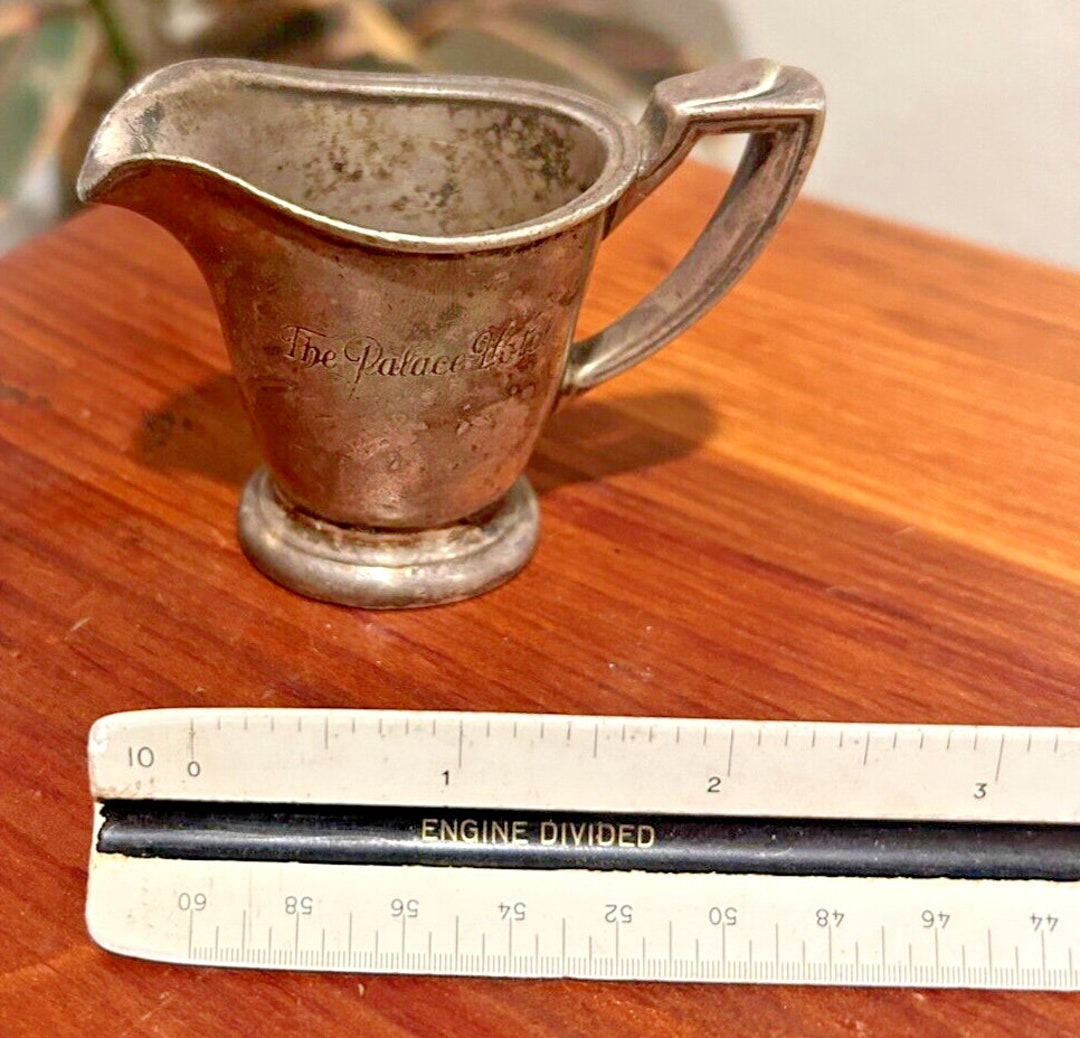 Vintage Silver Creamer From the Palace Hotel San Francisco - Etsy