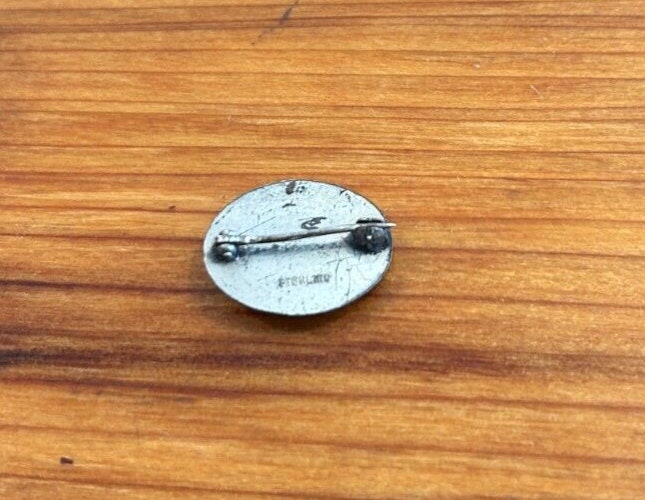 EAGLE SCOUT Boy Scouts of America Hat Badge Pin BSA Award, Sterling ...