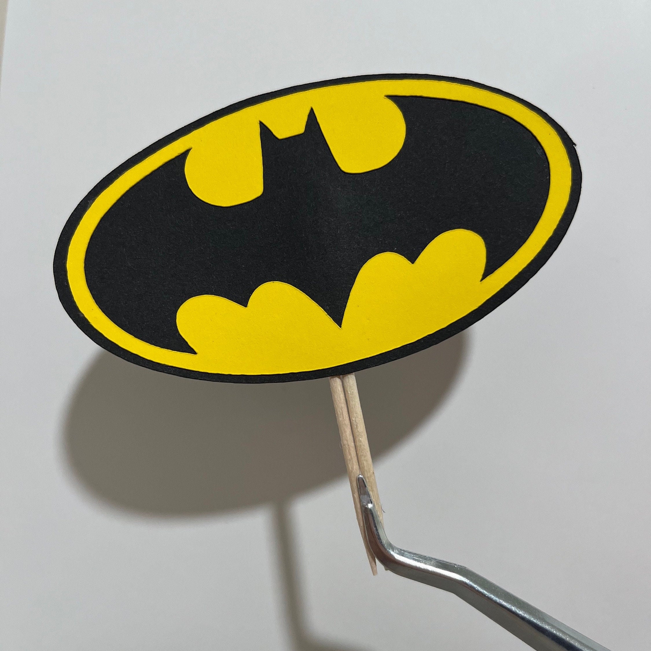 Batman Cupcake Toppers - Etsy