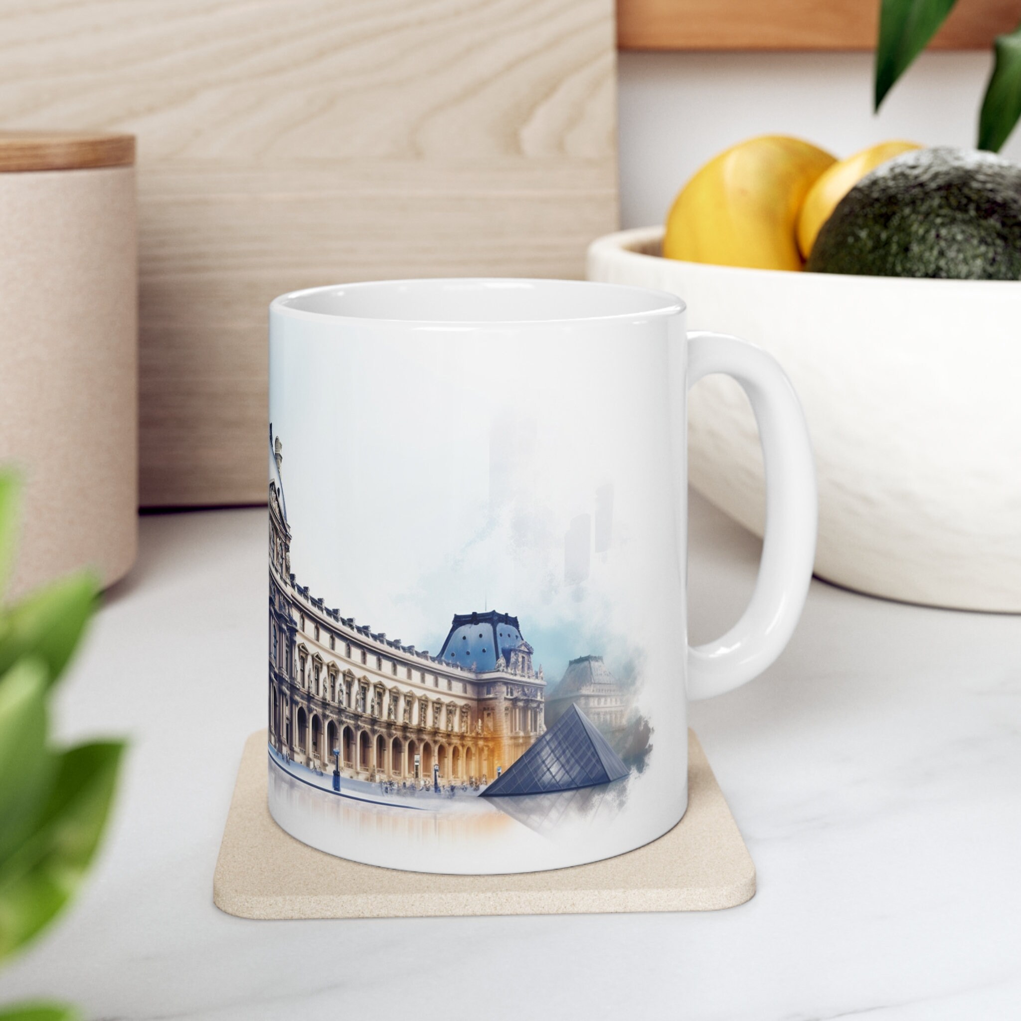 Artistry in Every Sip: Louvre Museum Inspired Ceramic Mug Fine Art ...