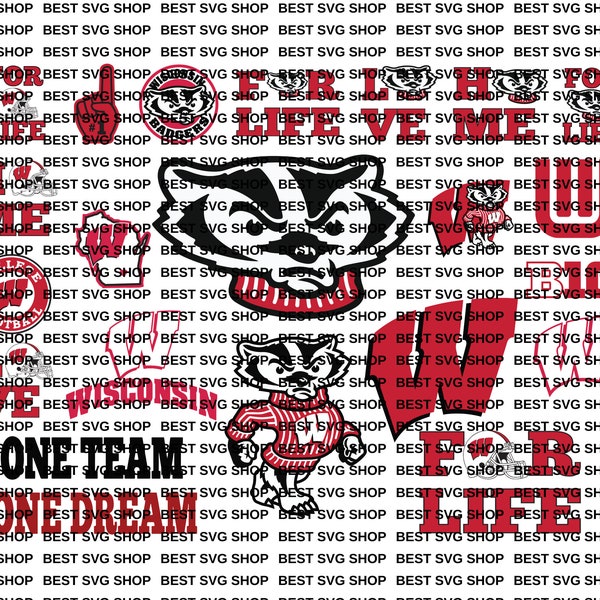 Wisconsin Svg - Etsy