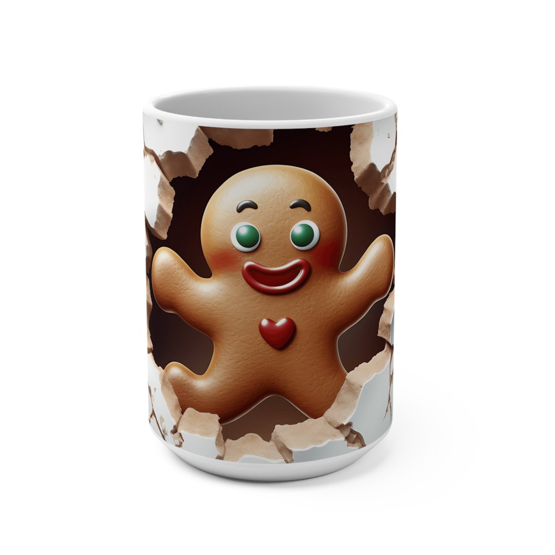 Gingerbread Mug Christmas Gift Gingerbread Christmas Gift - Etsy