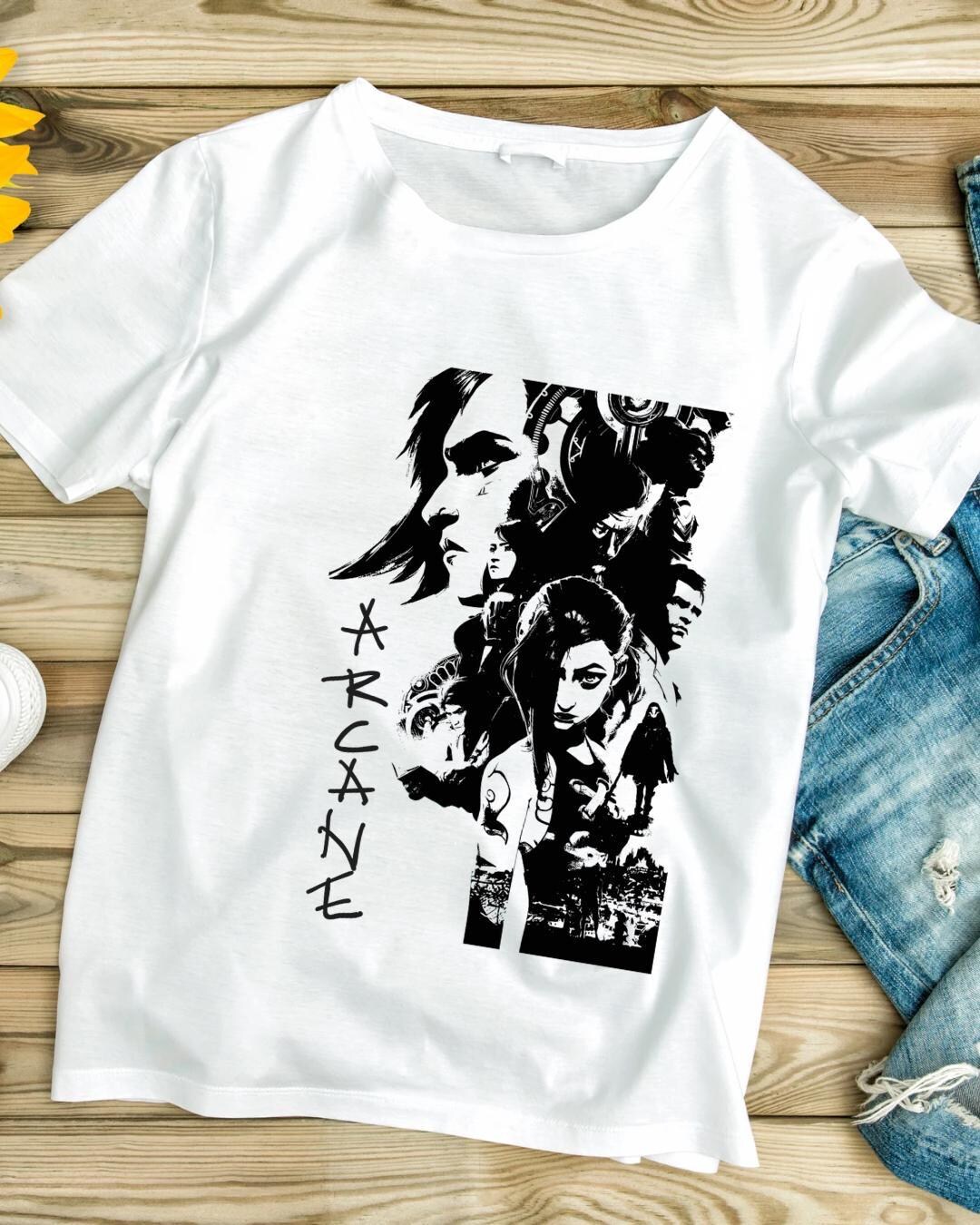 Arcane SVG Bundle: Vi Jinx Caitlyn Viktor - DIY Merch Decals (digital ...