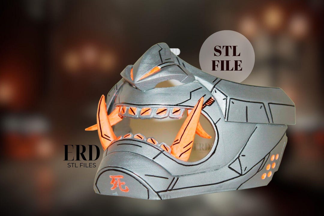 CYBERPUNK MASK STL File Digital Download 3D File - Etsy