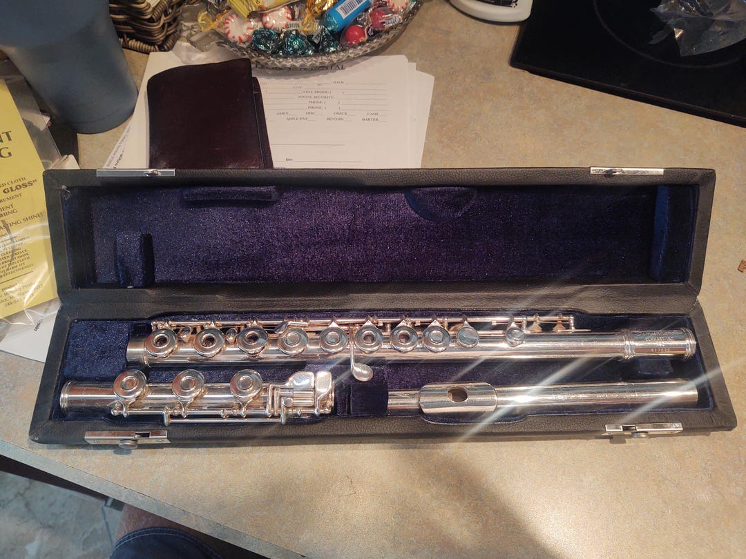 Gemeinhardt M3S Solid Silver Open Hole Flute "b" - Etsy