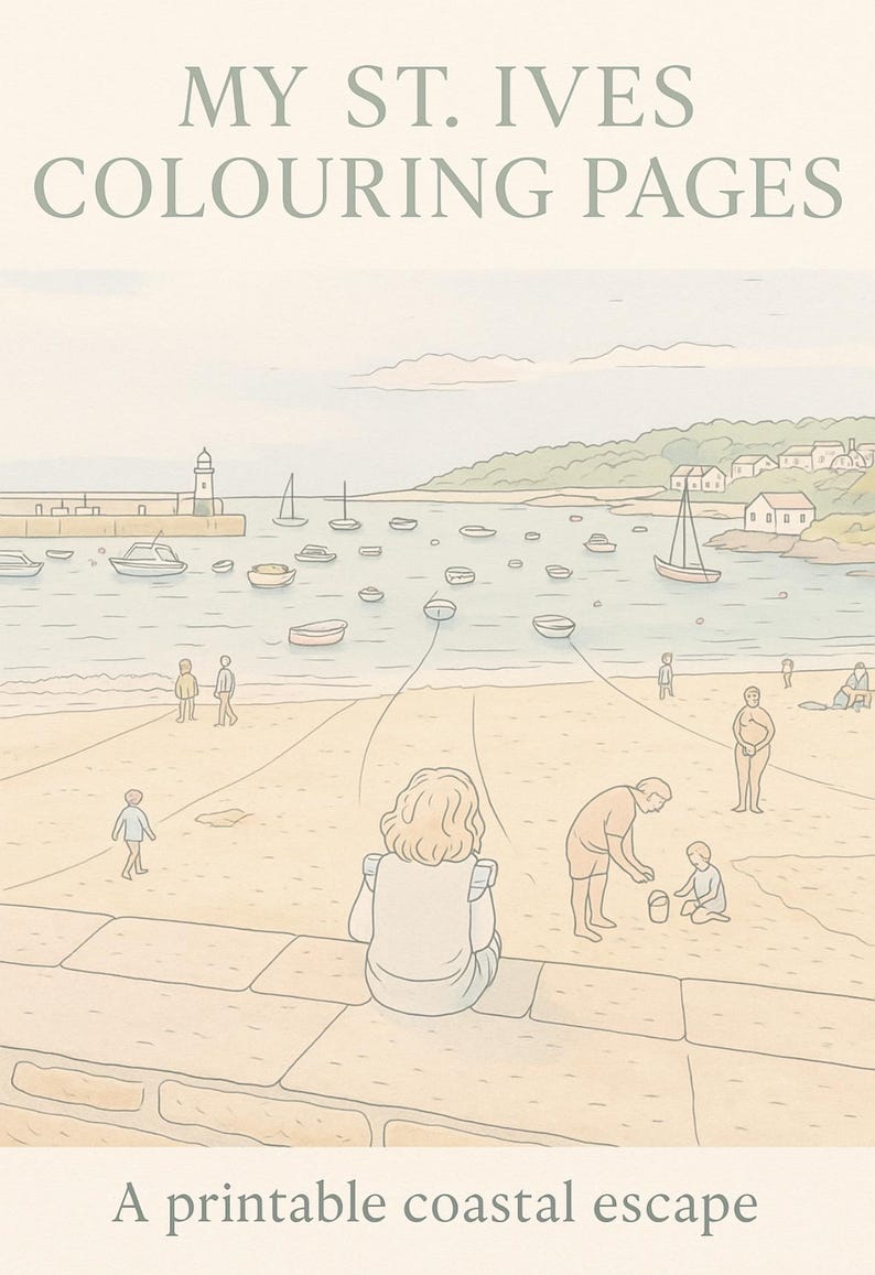 St.ives Printable Colouring Sheets - Etsy