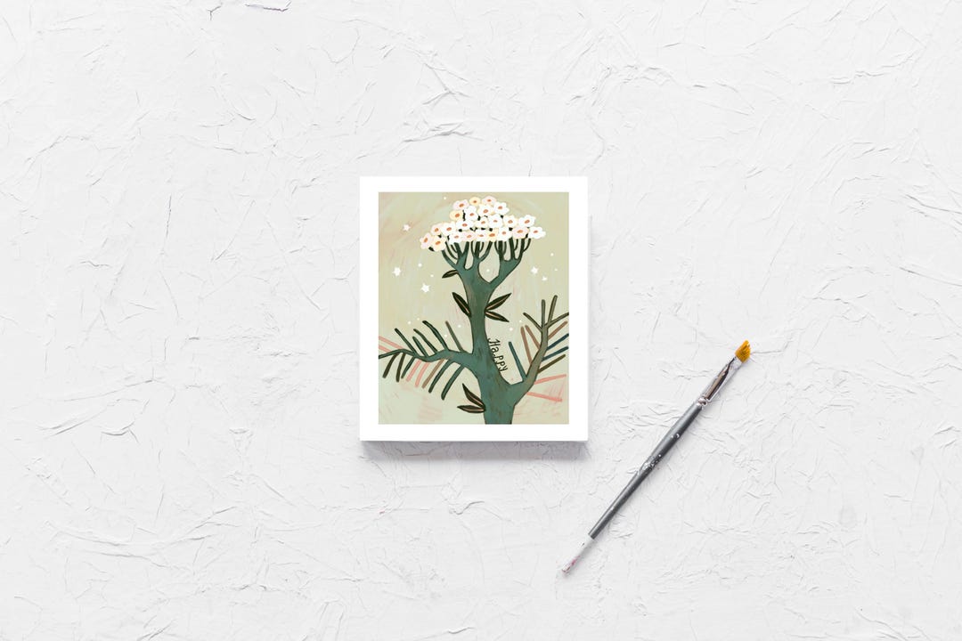 Flower Illustration - High Res Illustration - Etsy