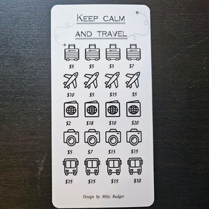 Keep Calm Cash Savings Tracker Bundle. - Etsy