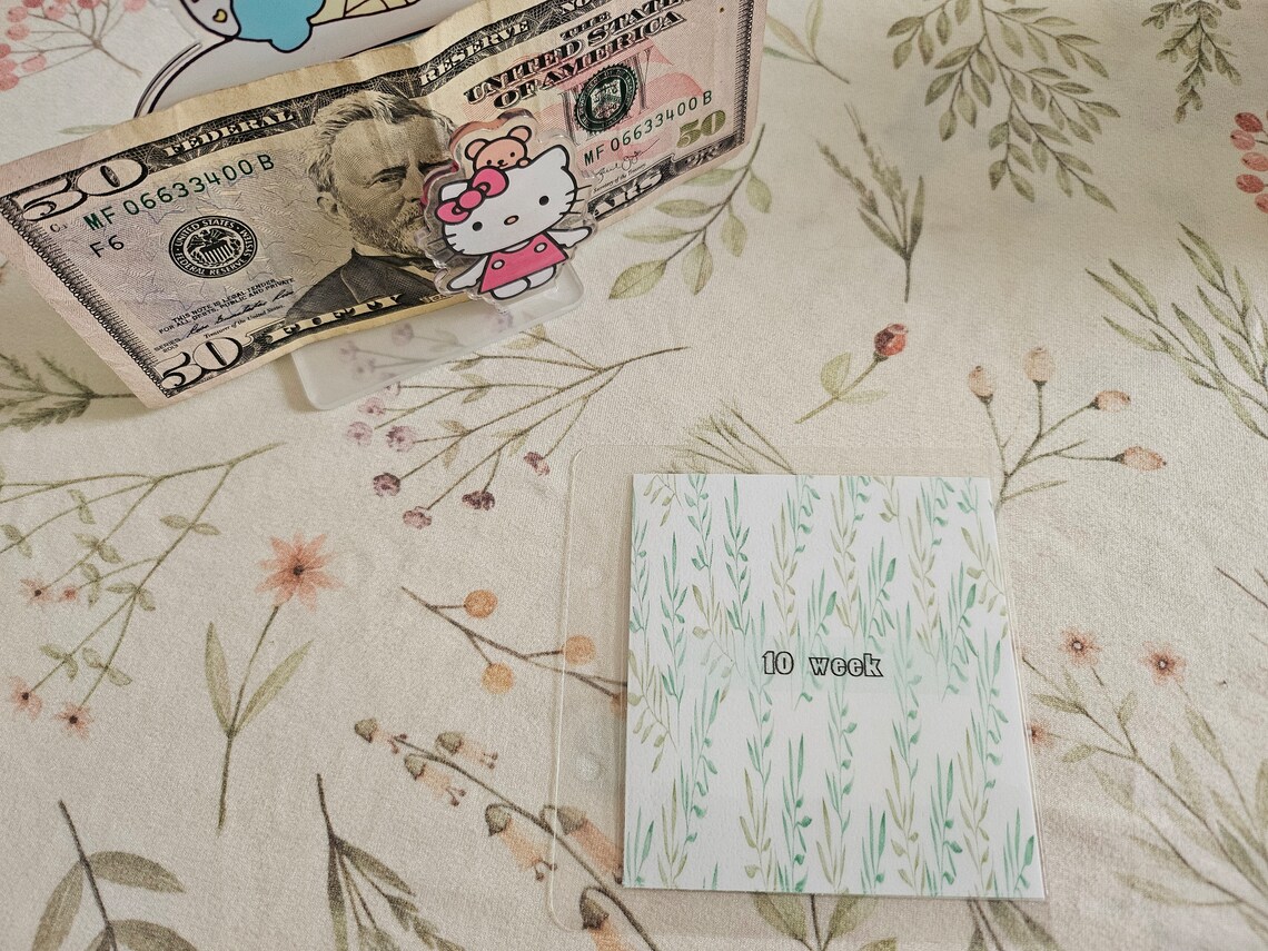 26 Weeks Savings Challenge Envelope - Etsy