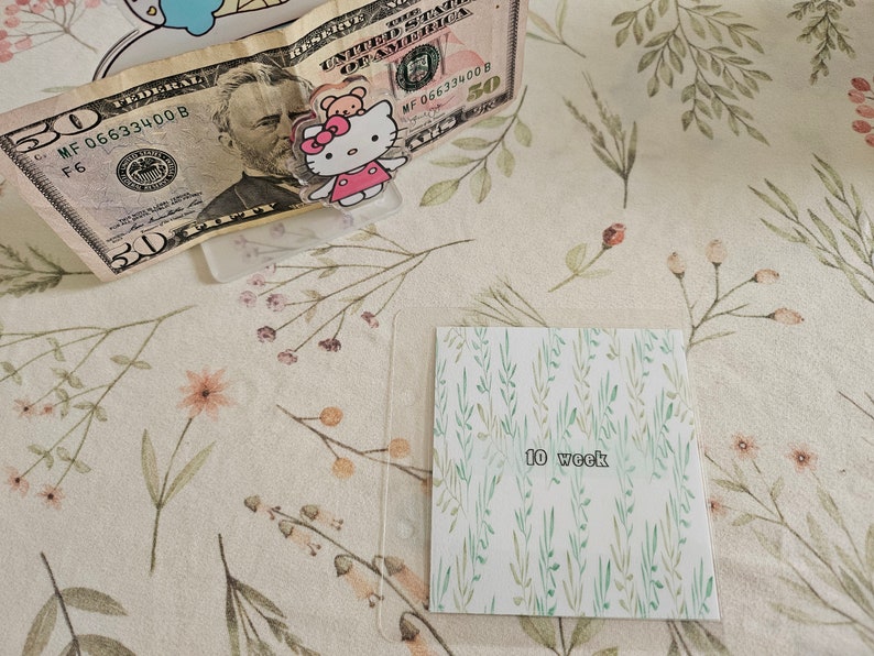 26 Weeks Savings Challenge Envelope - Etsy
