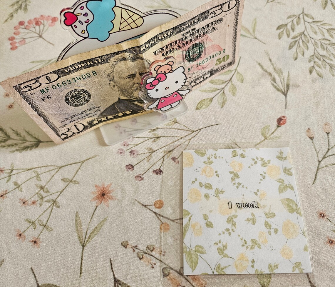 26 Weeks Savings Challenge Envelope - Etsy
