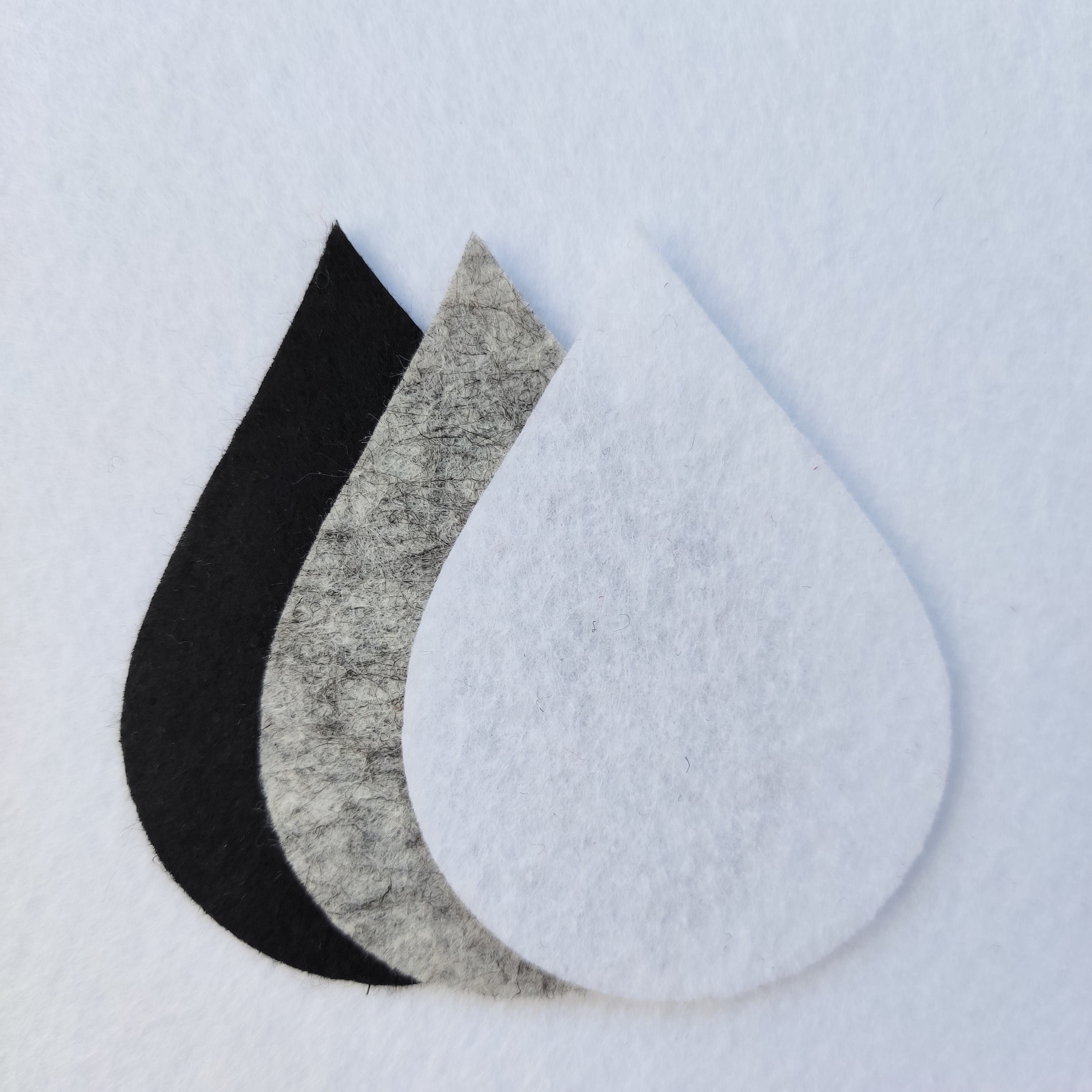 Felt Drops for Sewing Felt Craft Supplies Felt Cut Out Felt Shapes ...