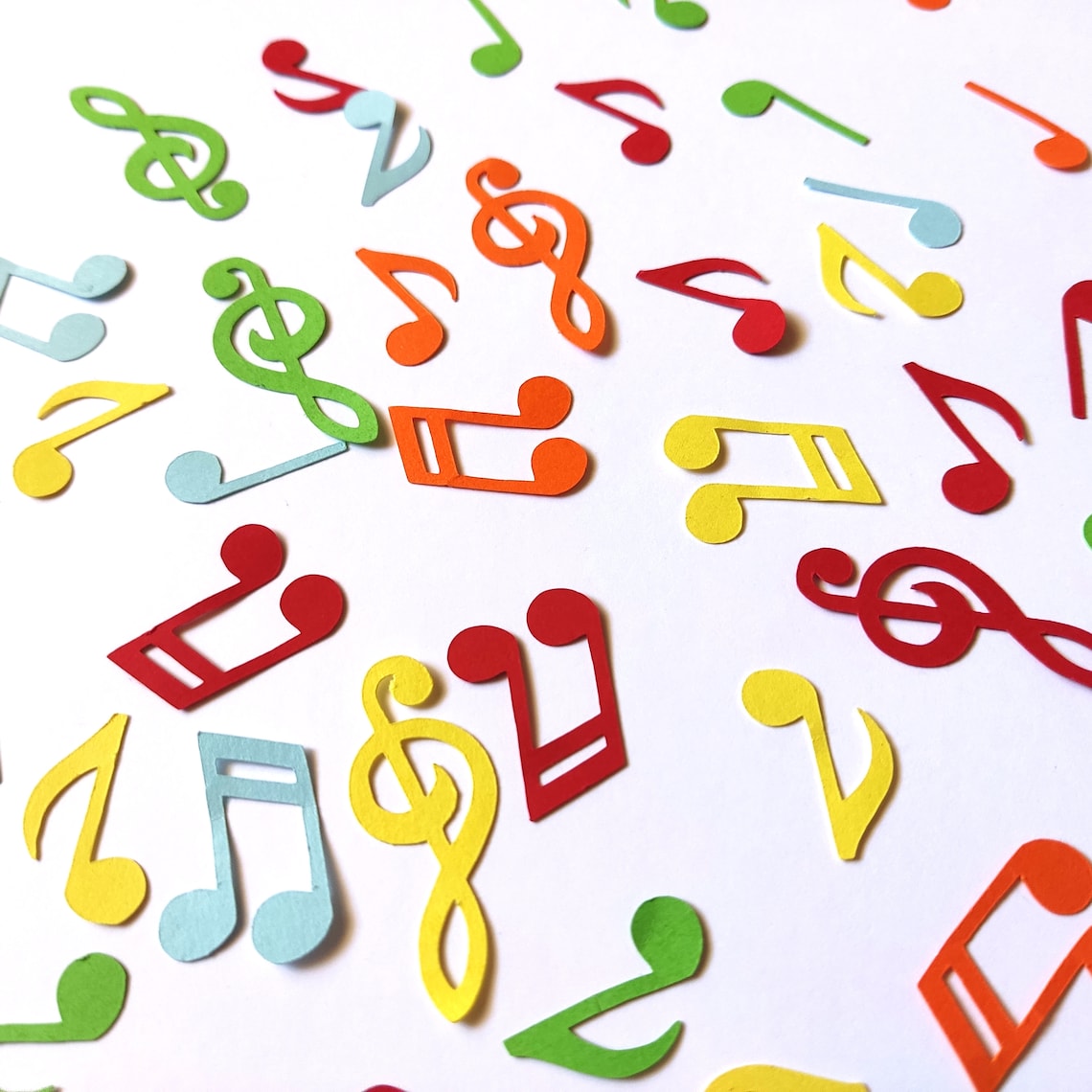 300 Musical Notes Confetti Table Many Colors Scatter Party Decoration ...