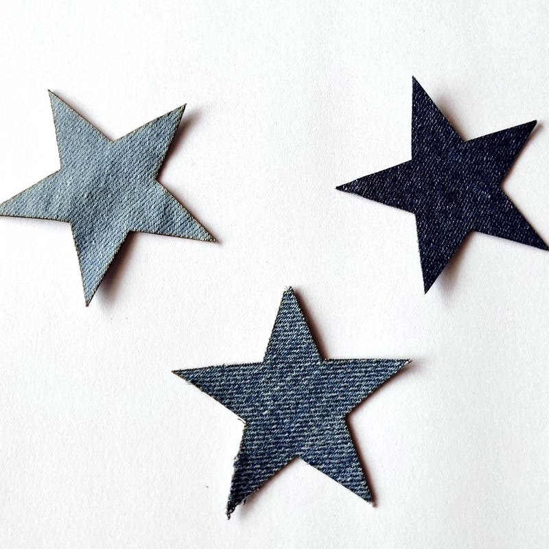 Star Patches for Clothes - Etsy