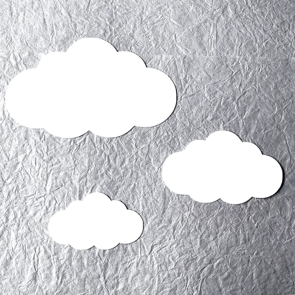 Cloud Cutouts - Etsy