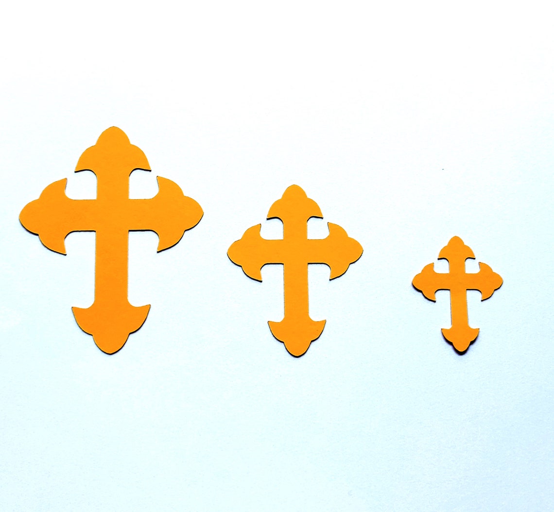 Die Cut Cardboard Cross Cardboard Craft Supplies Cross Craft Projects ...