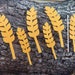 Wheat Spike Felt Die Cut Ear of Wheat Sewing Pattern Felt Craft ...