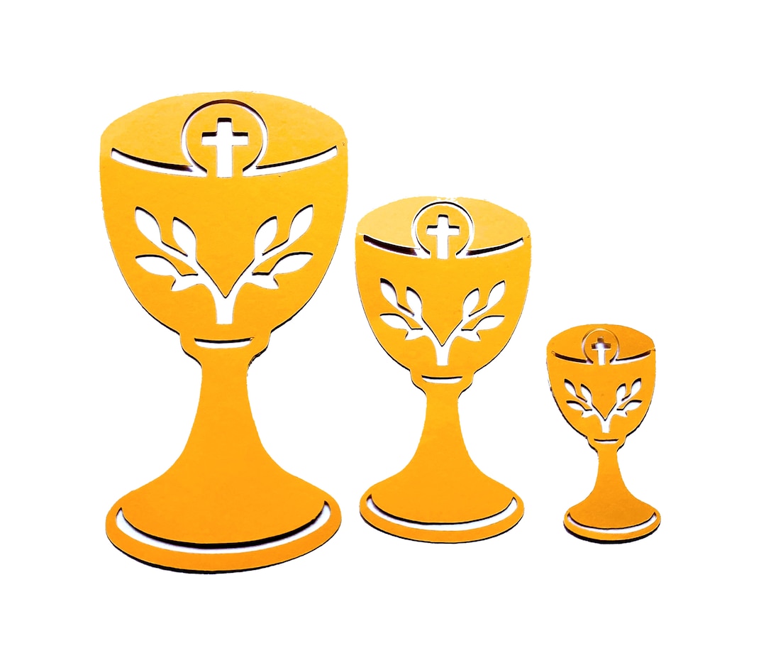 Die Cut Cardboard Chalice Craft Supplies Chalice Craft Projects Church ...